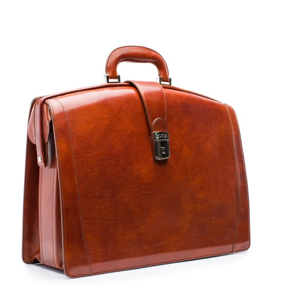 Bosca | Bags | Bosca Triple Compartment Old Leather Partners Briefcase ...